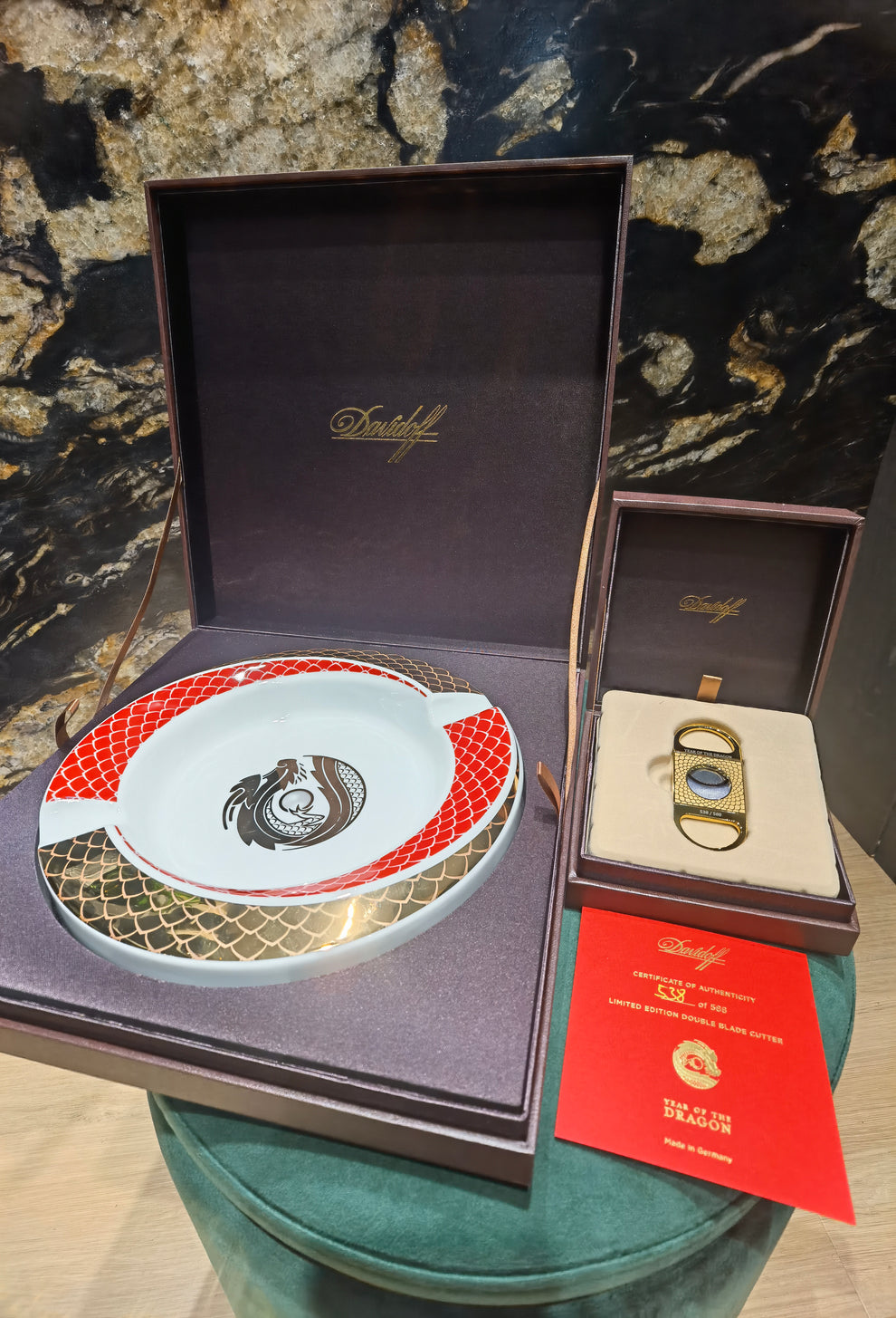 Davidoff Year of the Dragon Ashtray Limited Edition 2024 – Double Bay ...