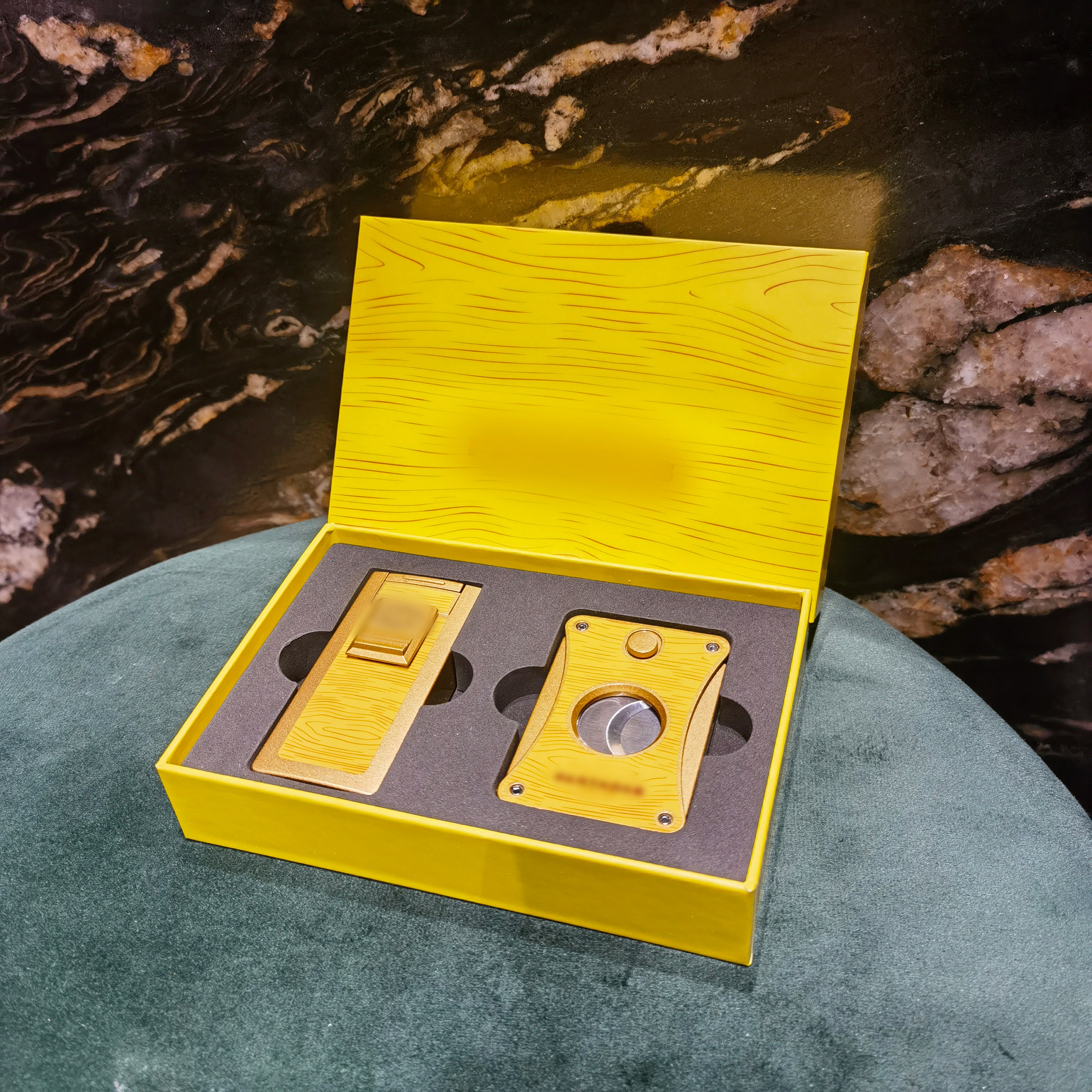 Partagas Cigar Cutter & Lighter Gift Set – Double Bay Cigar & Pipe